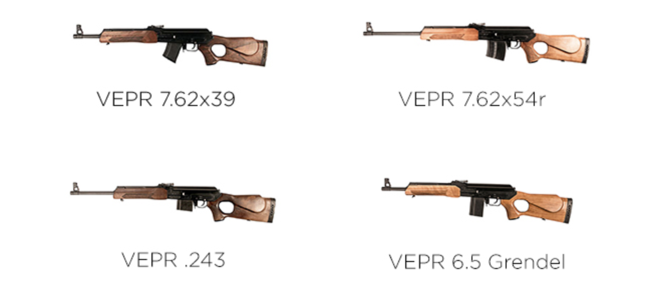 Molot Vepr Rifles - FIME Group